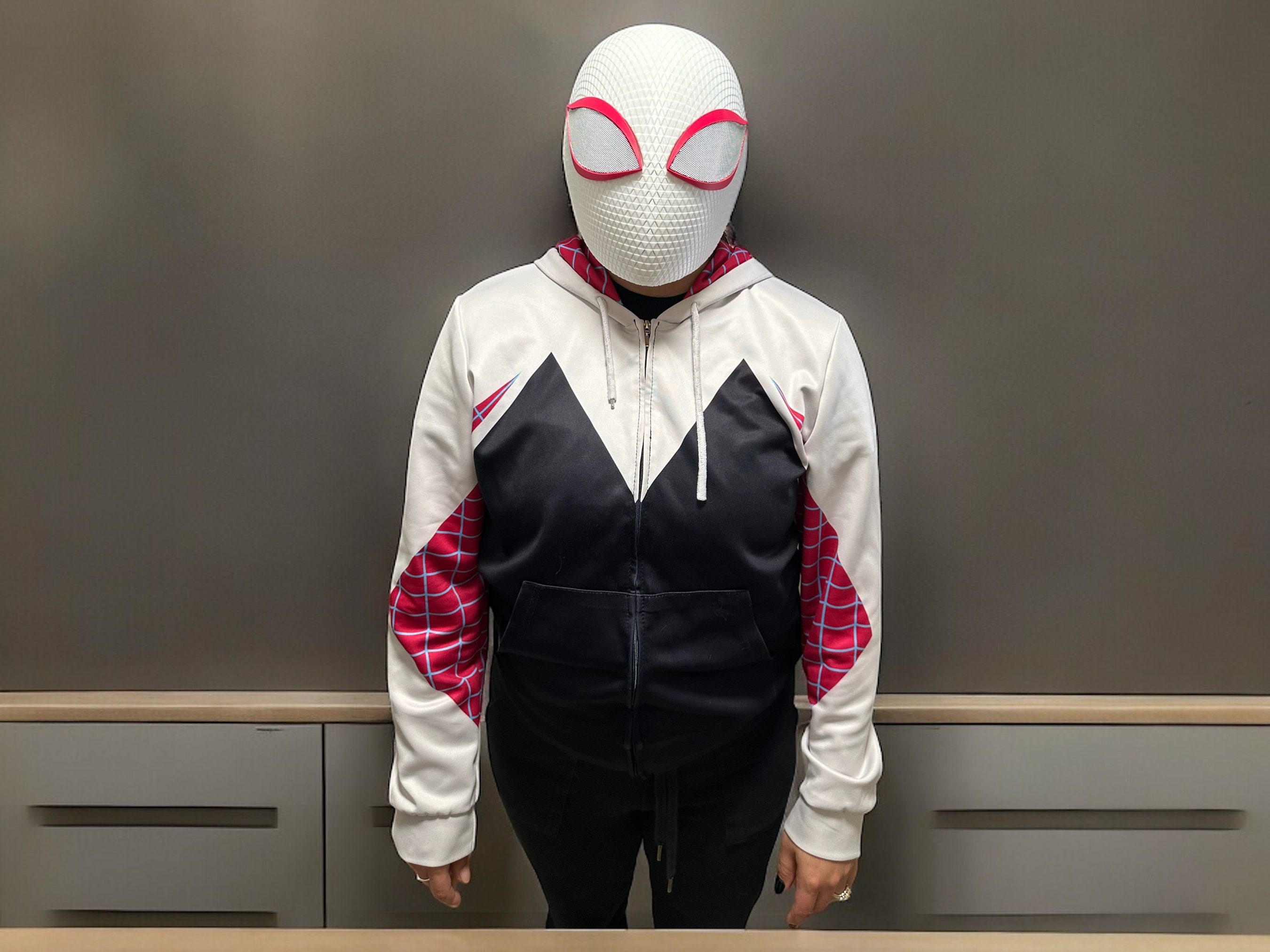 Ghost Spider Cosplay Mask - Etsy