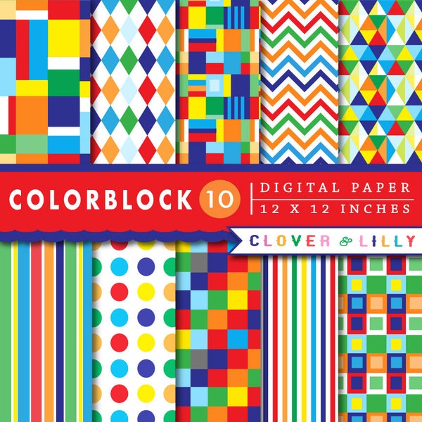 Bright Primary Color - Etsy