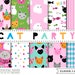 CAT PARTY Digital Scrapbook Paper Cats Birthday Persian - Etsy