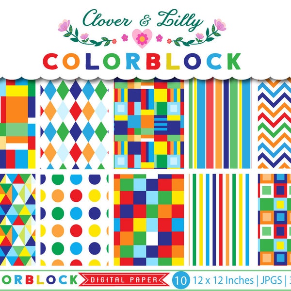 Bright Primary Color - Etsy