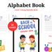 Alphabet Book | Alphabet Learning | Alphabet Tracing |school Printable ...