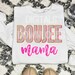 Boujee Mama White Checkered Trendy Glitter Girly Digital Download Png ...