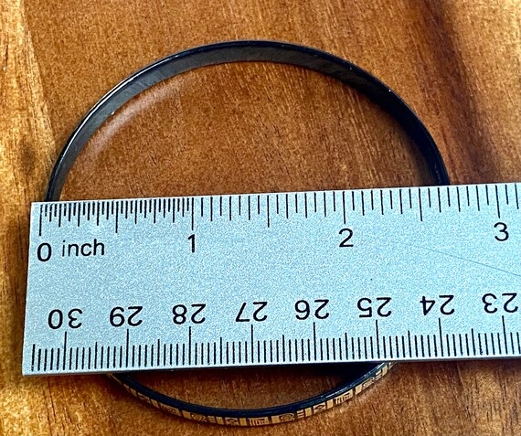 3 Three Vintage Hermes style, stacking bracelets. Set… - Gem