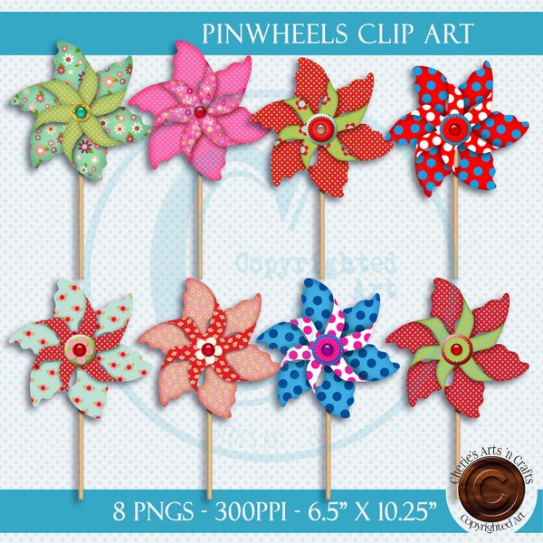 Paper Pinwheels - Etsy