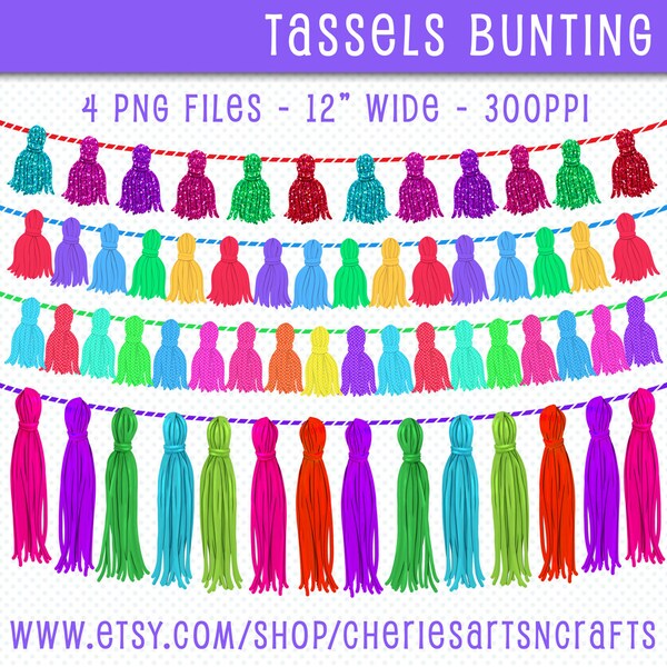 Tassel Clip Art - Etsy