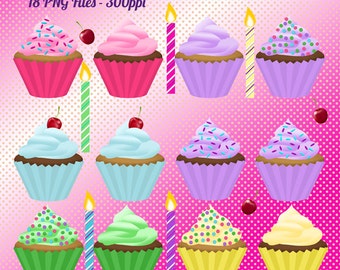 Digital Clip Art Set and Digital Paper Cute Tea Party. - Etsy Israel