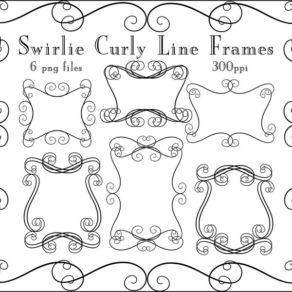 Digital Frames - Etsy