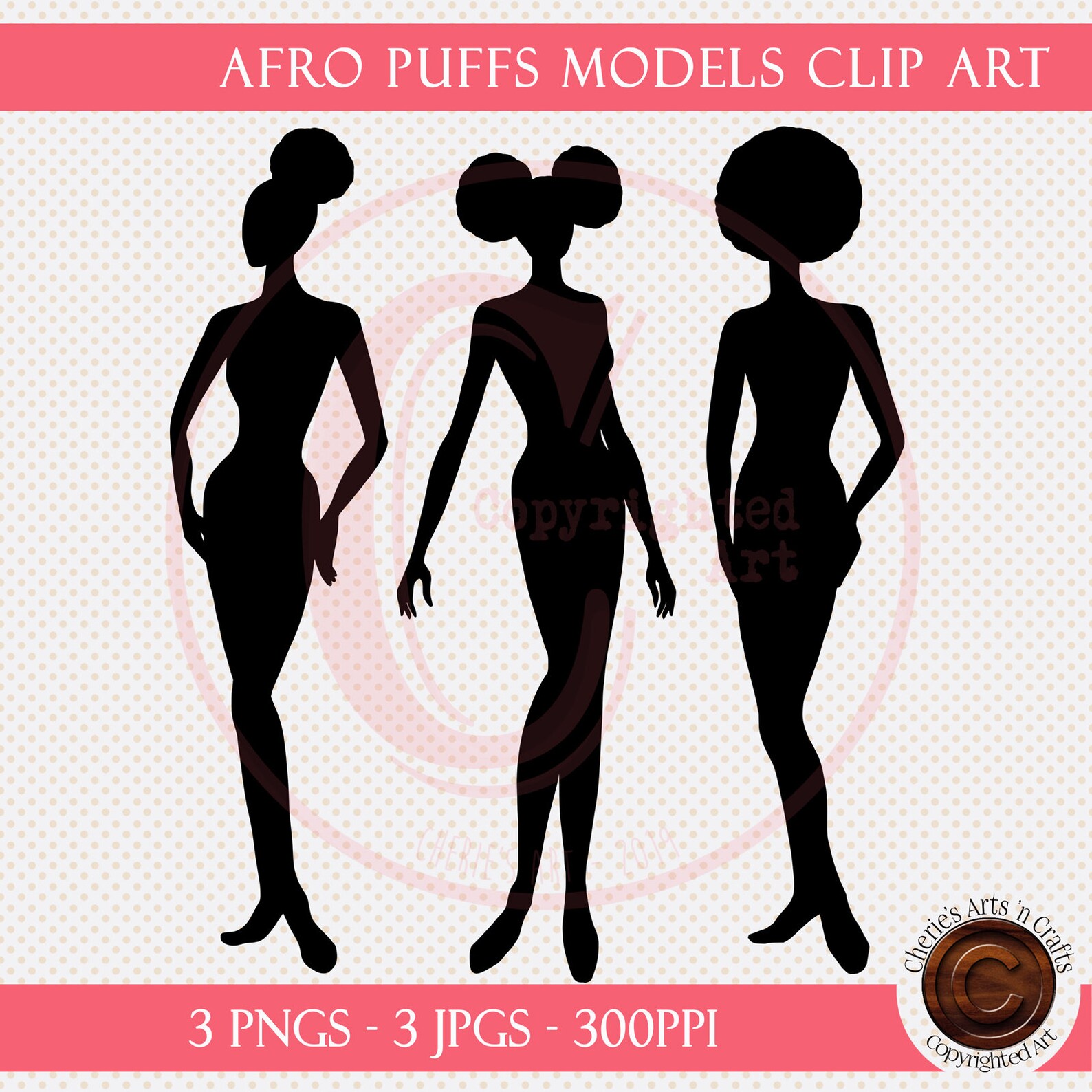 Women Models Clip Art Clip Art Silhouettes Models Graphics | Etsy