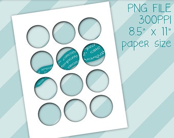 2 Inch Circle Template | Etsy