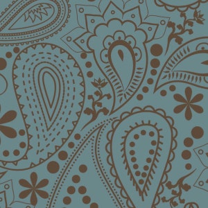 Paisley Digital Backgrounds Digital Scrapbook Papers Downloadable ...