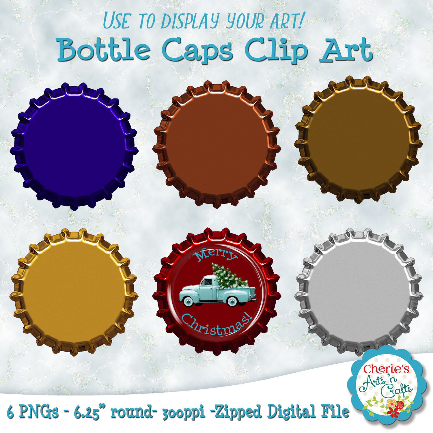 Bottle Cap Clip Art