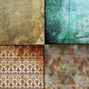 Digital Paper Bohemian Digital Scrapbooking Backgrounds Scrapbooking ...