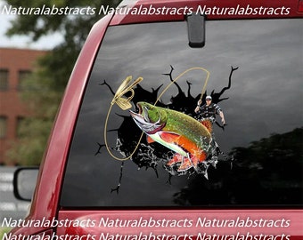 Trout Window Decal - Etsy