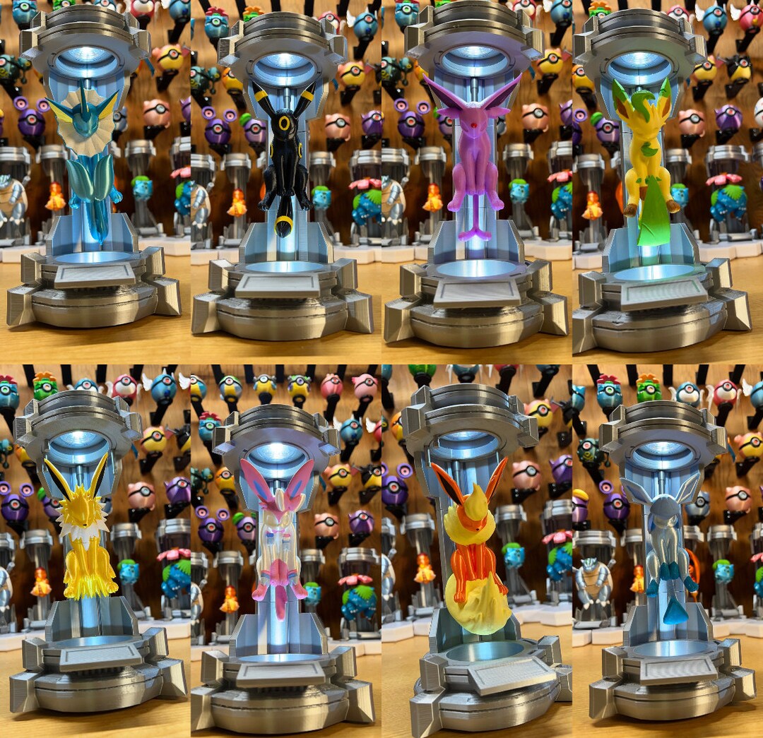 Pokemon Eeveelutions Clone Tanks. Umbreon, Espeon, Flareon, Jolteon ...