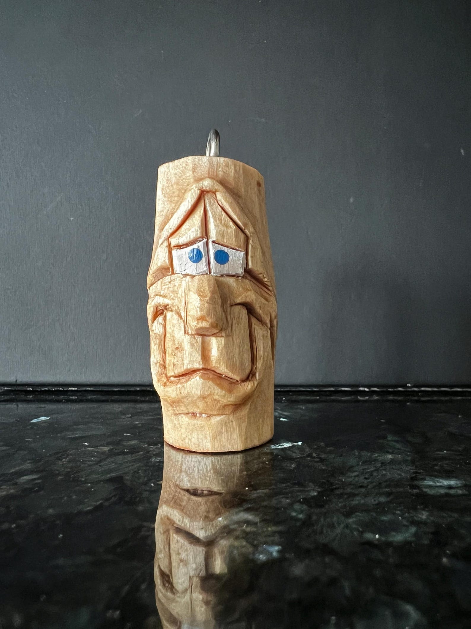 Hand-carved Whittle Keychain - Etsy