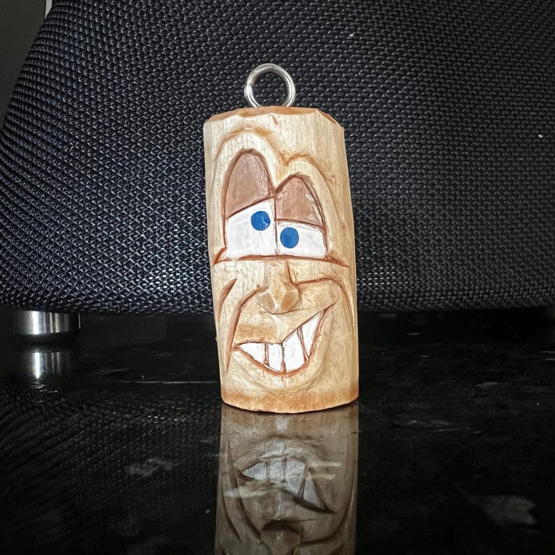 Funny Face Wood Carvings - Etsy