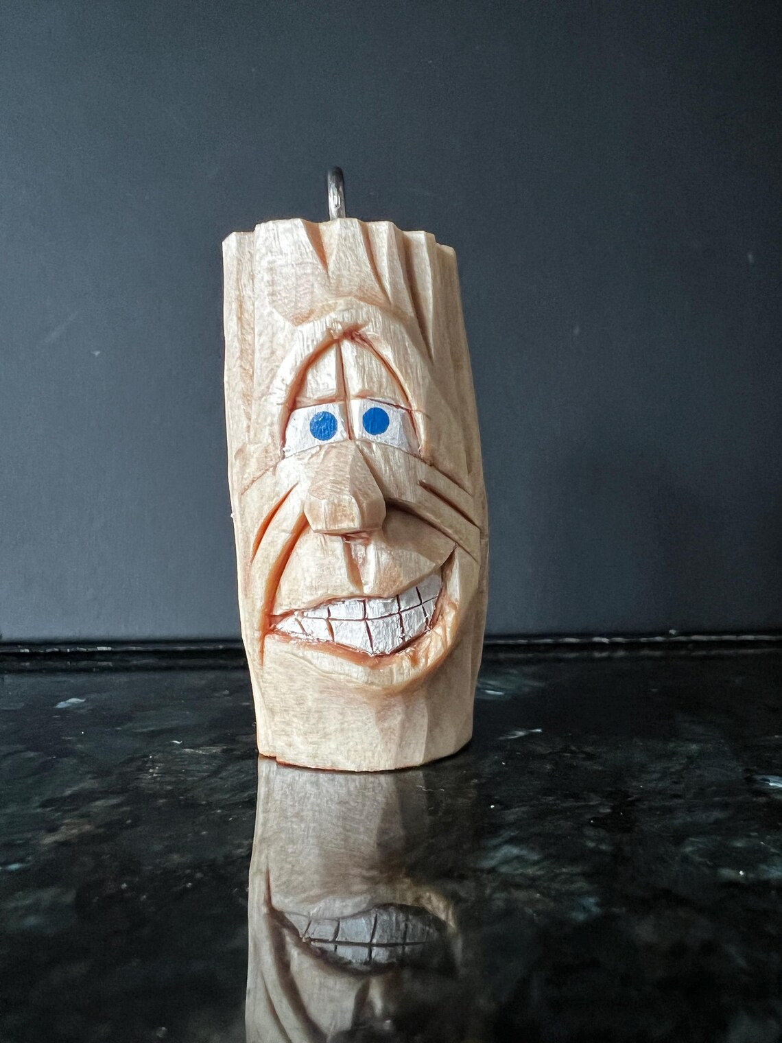 Hand-carved Whittle Keychain - Etsy