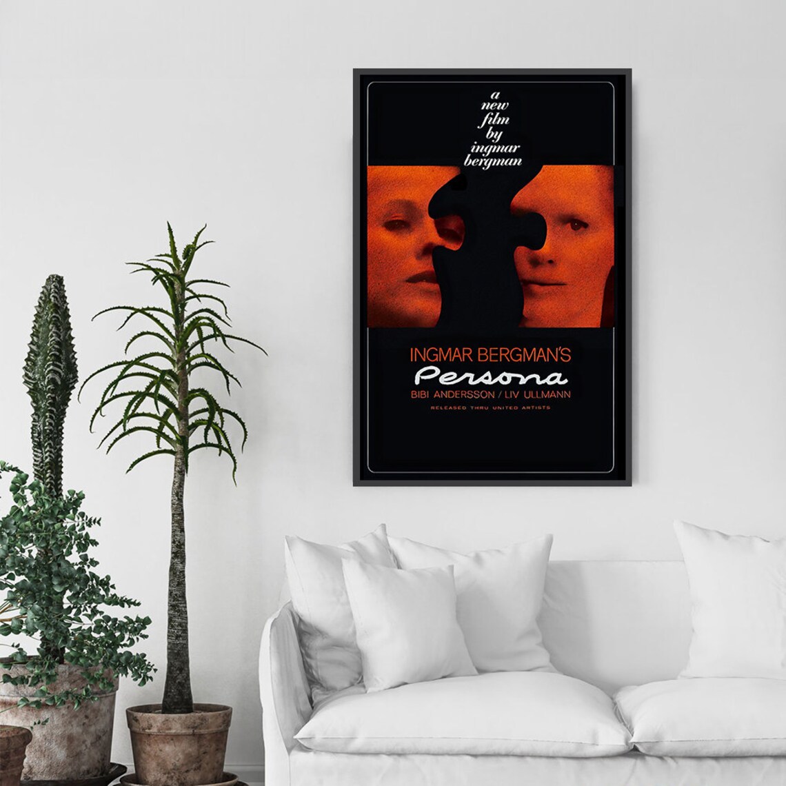Persona Ingmar Bergman Cult Movie Poster-home Decor limited Edition ...