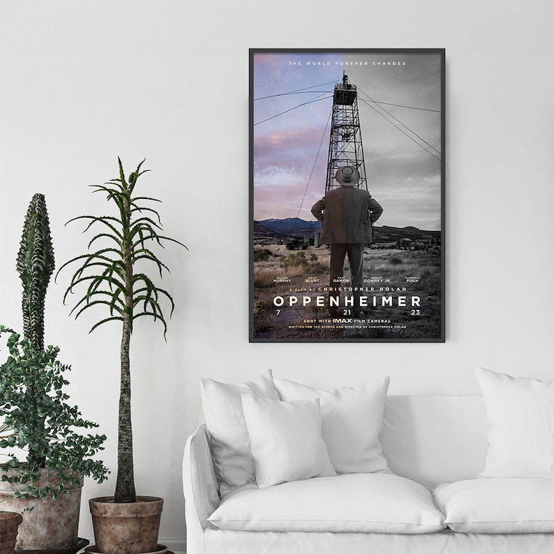 Oppenheimer Movie Poster-home Decor limited Edition Collectibl Room ...