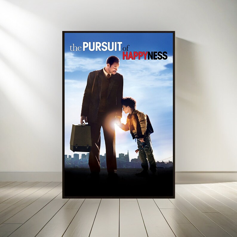 The Pursuit of Happyness Movie Poster-home Decor limited Edition ...