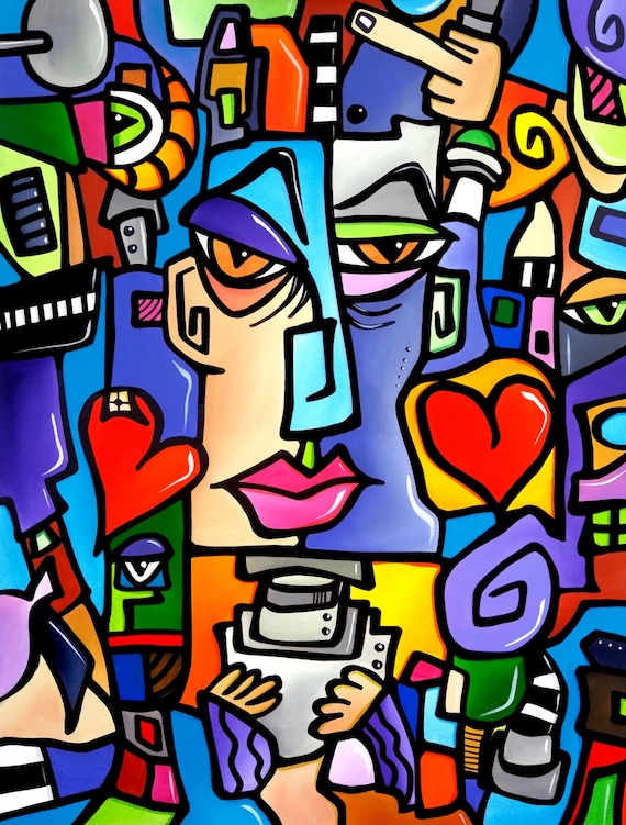 Abstract Pop Art Paintings