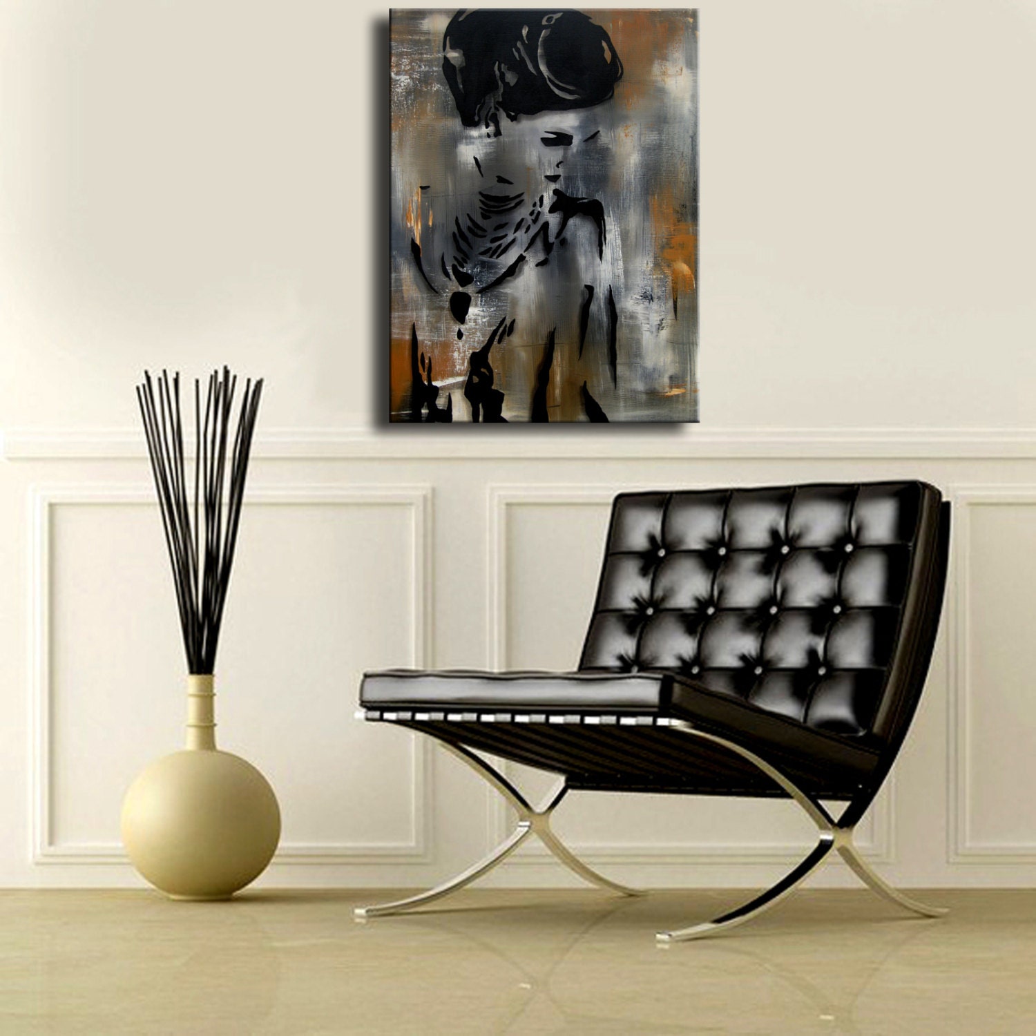 Marcella Original Abstract Painting Modern Pop Art Large - Etsy