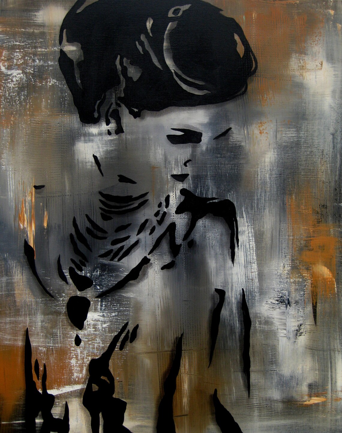 Marcella Original Abstract Painting Modern Pop Art Large - Etsy