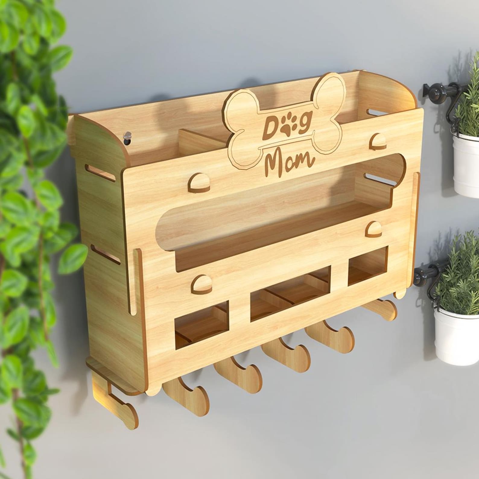 Stylish Dog Organizer Laser Cut Files, Gifts for Pets, Storage Box Dog ...