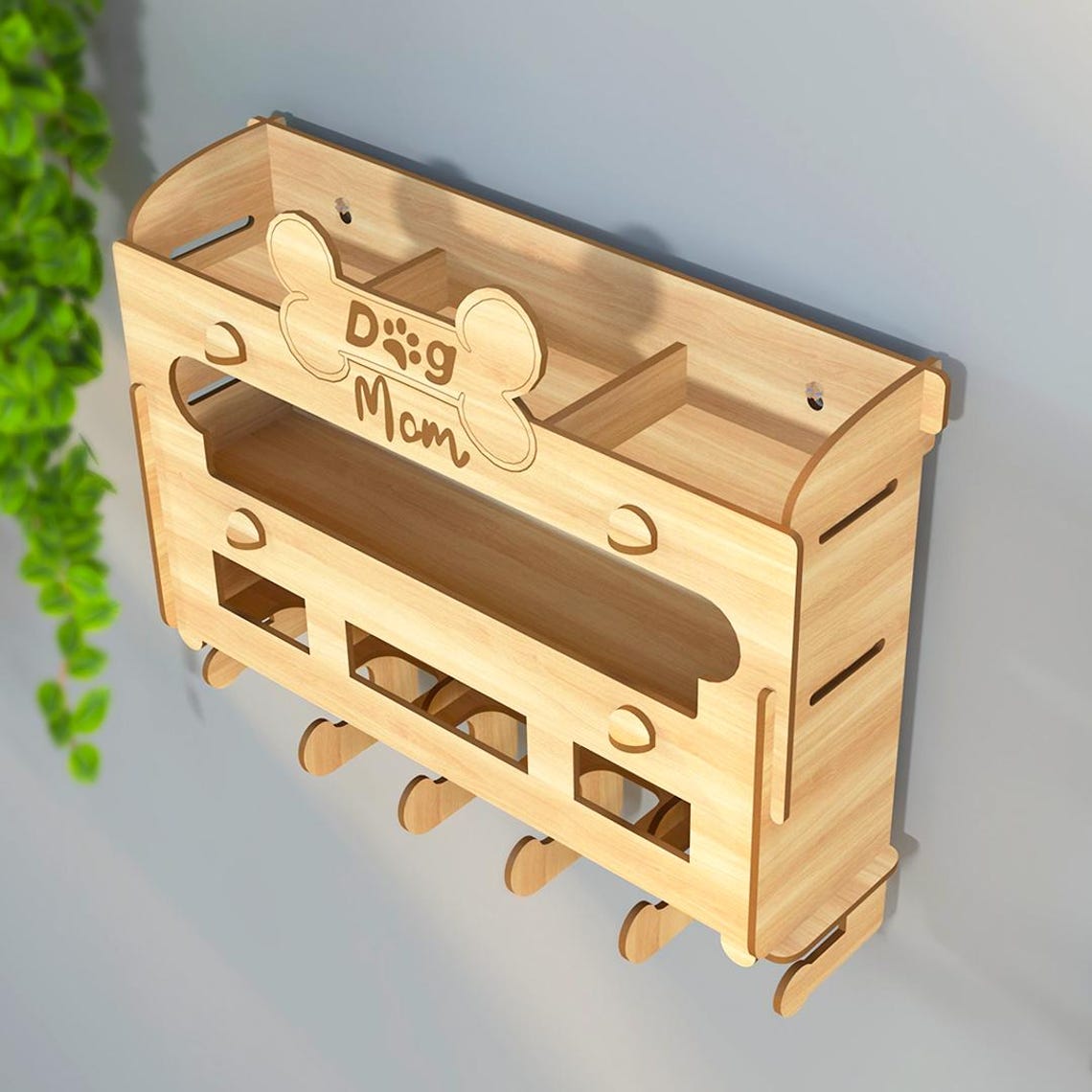 Stylish Dog Organizer Laser Cut Files, Gifts for Pets, Storage Box Dog ...