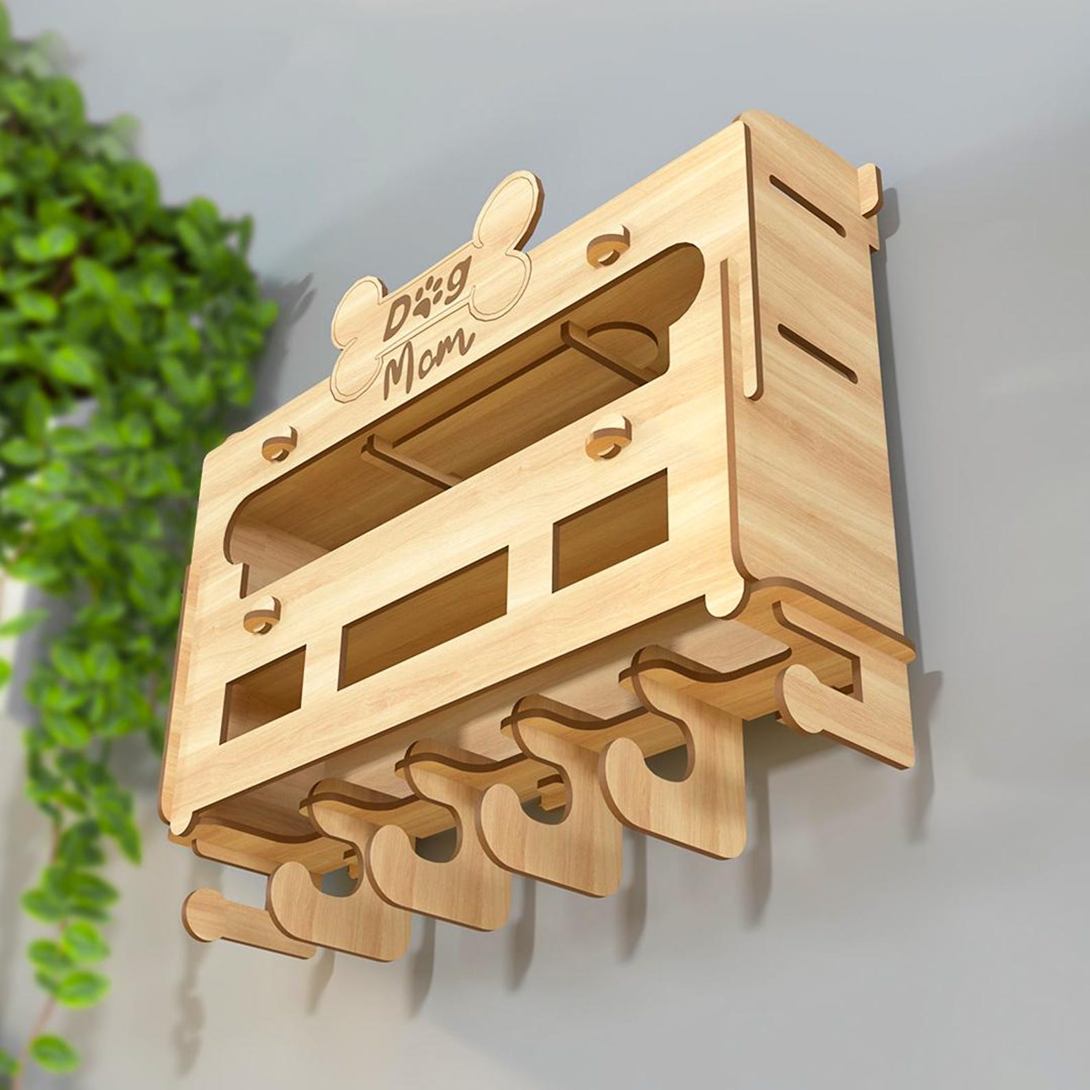 Stylish Dog Organizer Laser Cut Files, Gifts for Pets, Storage Box Dog ...