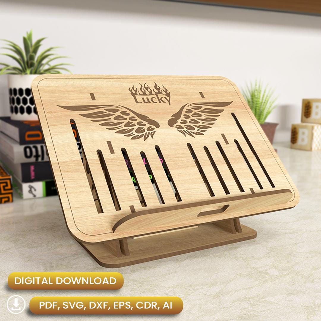 Cute Adaptable Angel Wing Tablet Holder Gift, Tablet Stand Holder ...