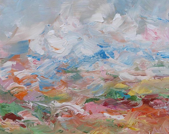 Original Landscape Painting Abstract Art or Impressionist - Etsy