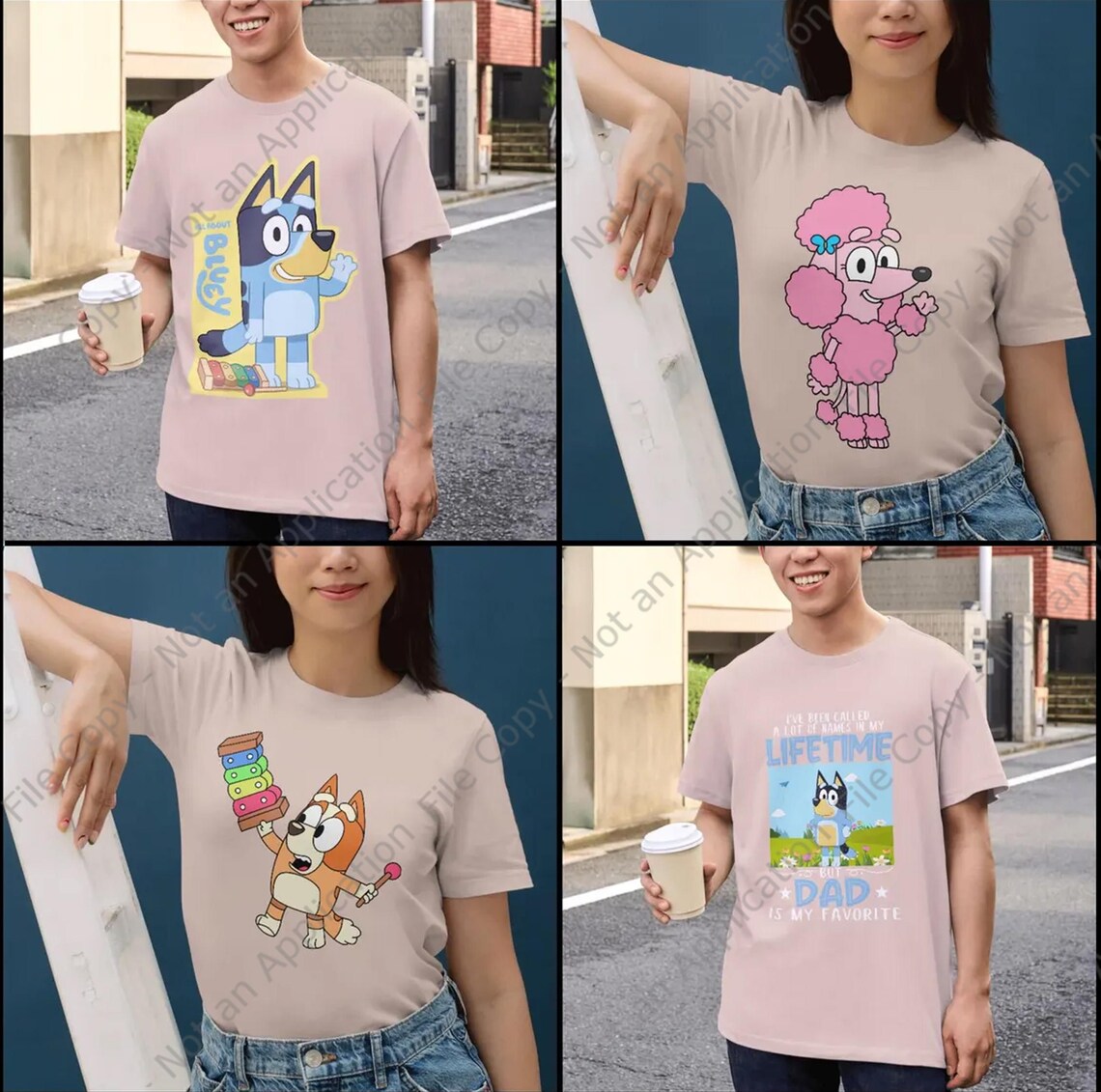 40 Flie Blue Dog Svg Bundle, Bluey Svg Bluey Dog Birthday Bundle Blue ...