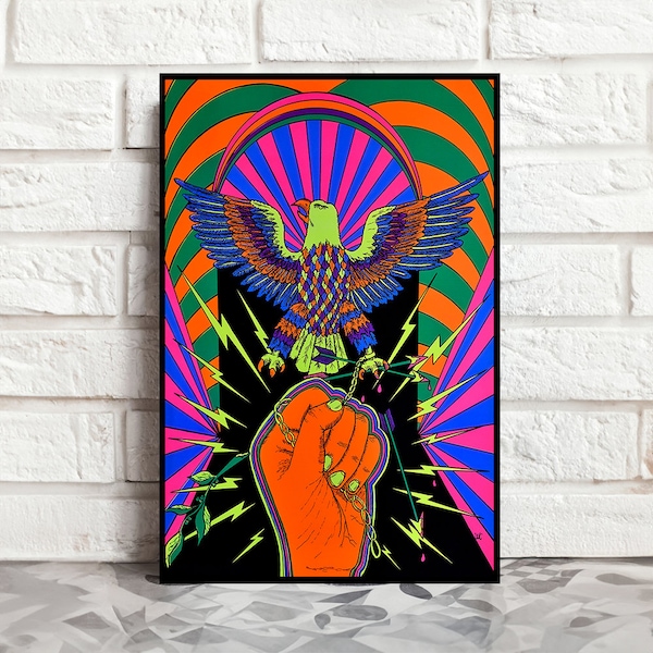 Black Light Posters - Etsy