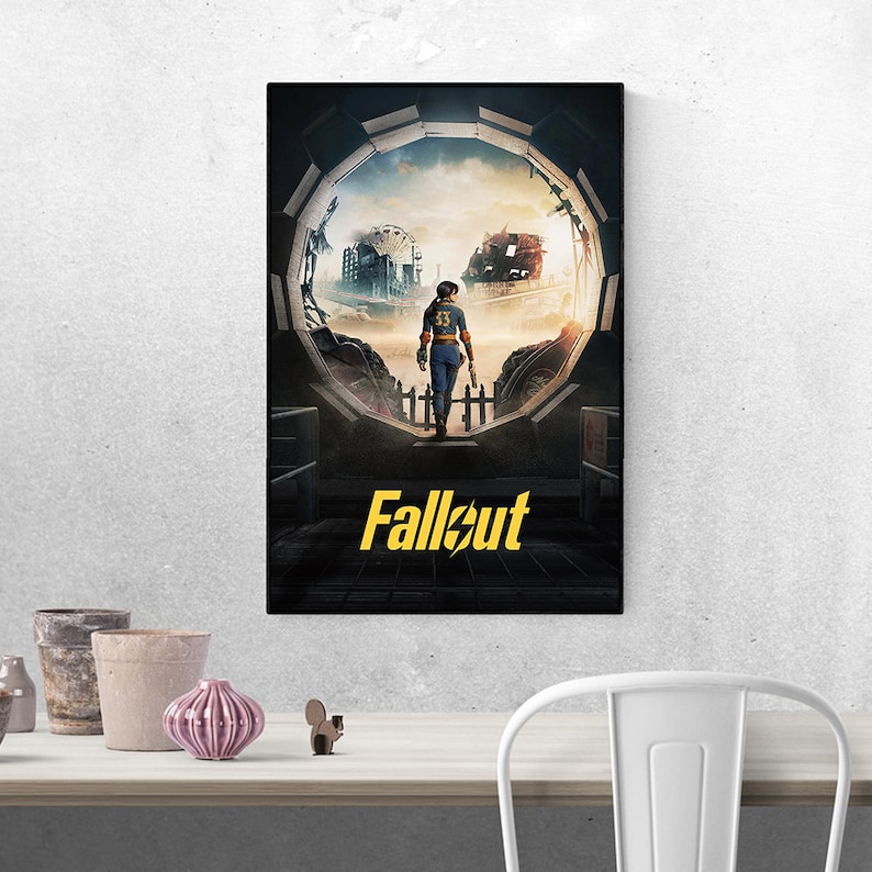 Fallout 2024 TV Series Movie Poster, Movie Wall Art, Poster for Gift ...