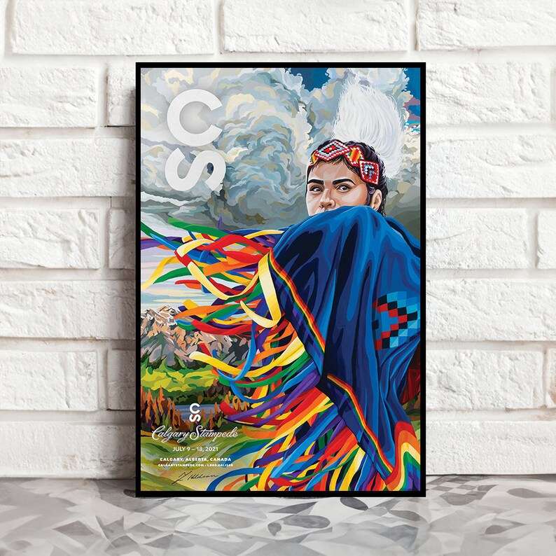 The Calgary Stampede 2021 Poster, Vintage Wall Art, Poster for Gift ...
