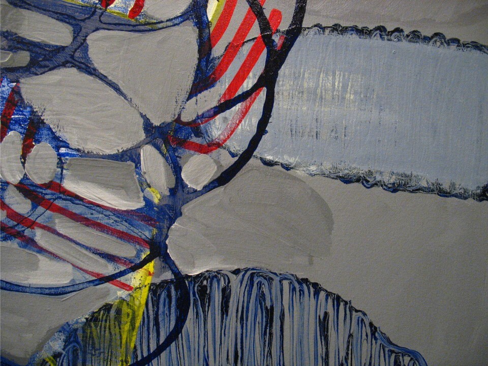 Original Painting Large Abstract Mixed Media Acrylic Art by Aisyah Ang ...