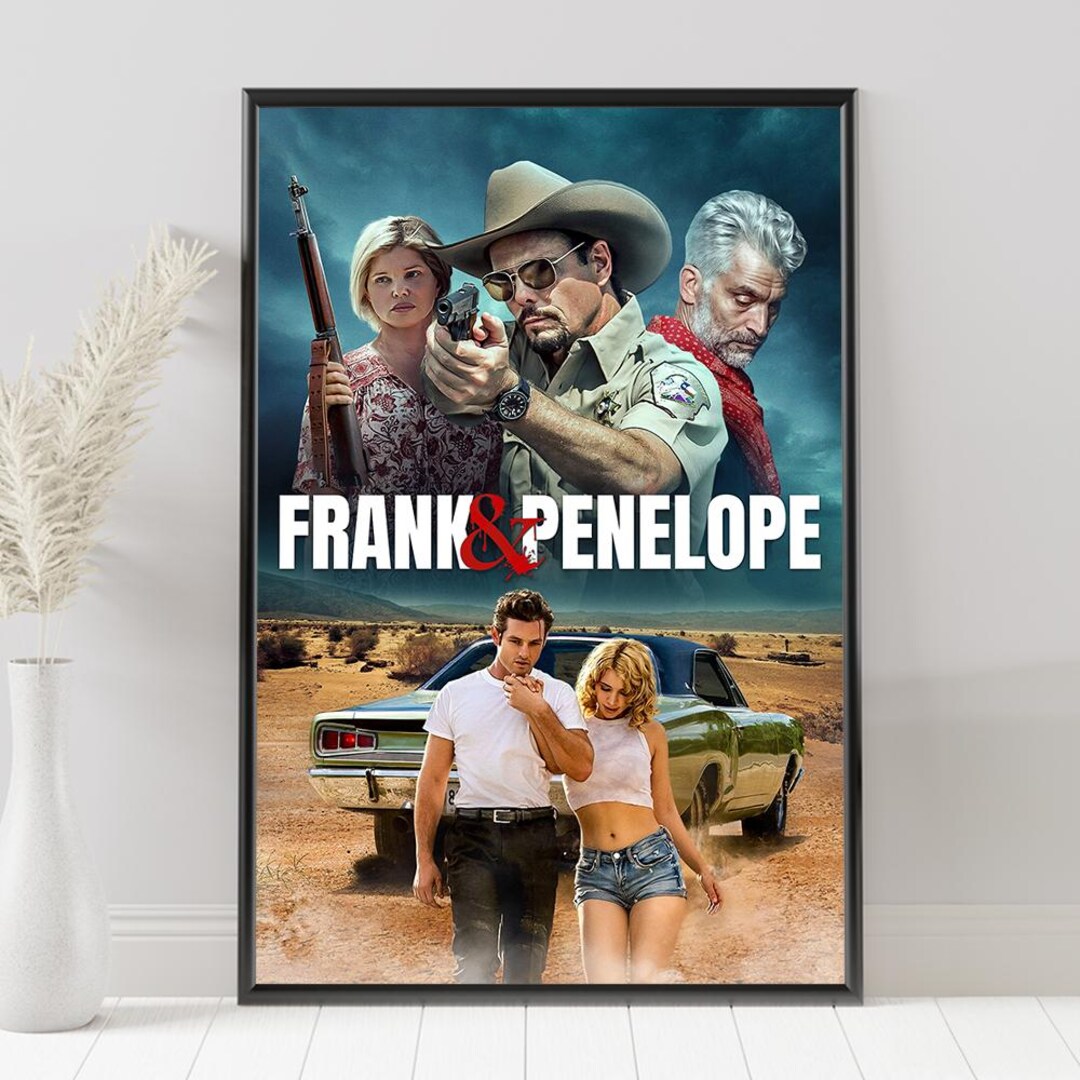 Frank and Penelope Movie Poster, Film Fan Collectibles, Canvas Material ...