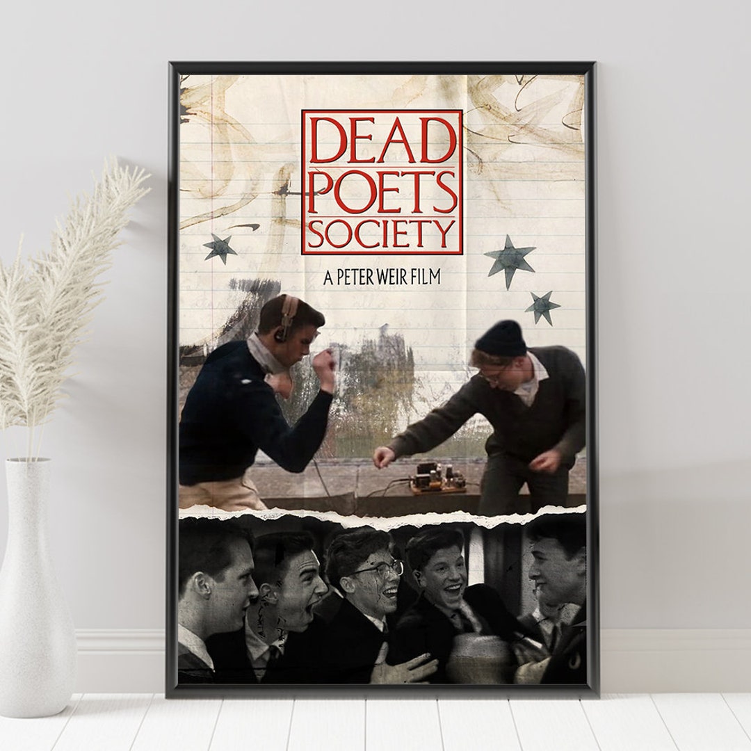 Dead Poets Society Movie Poster, Canvas Material Poster, High Quality ...