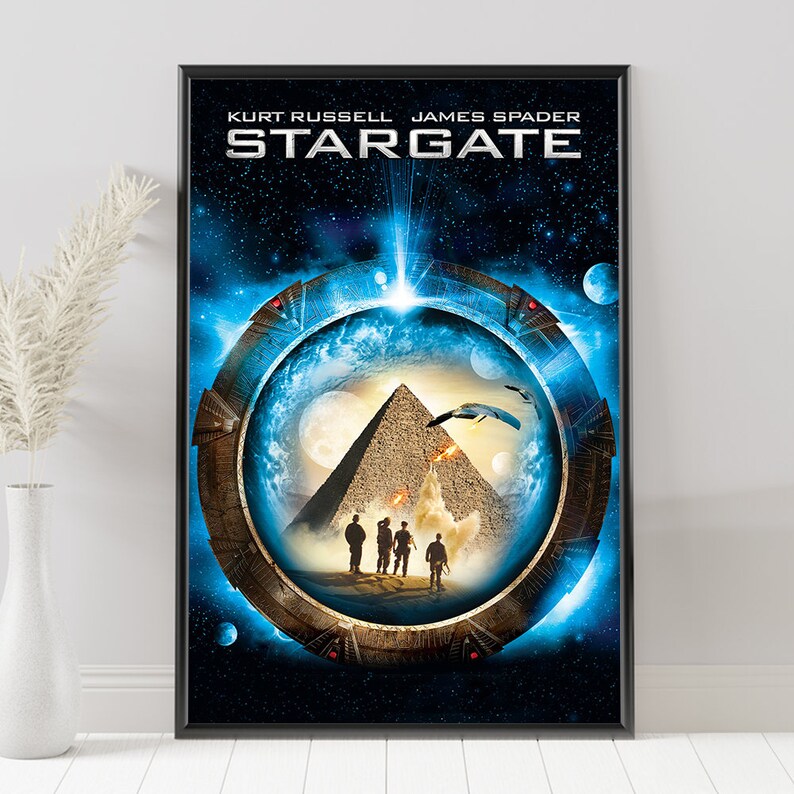 Stargate Movie Poster, Canvas Material Poster, High Quality Print, Room ...