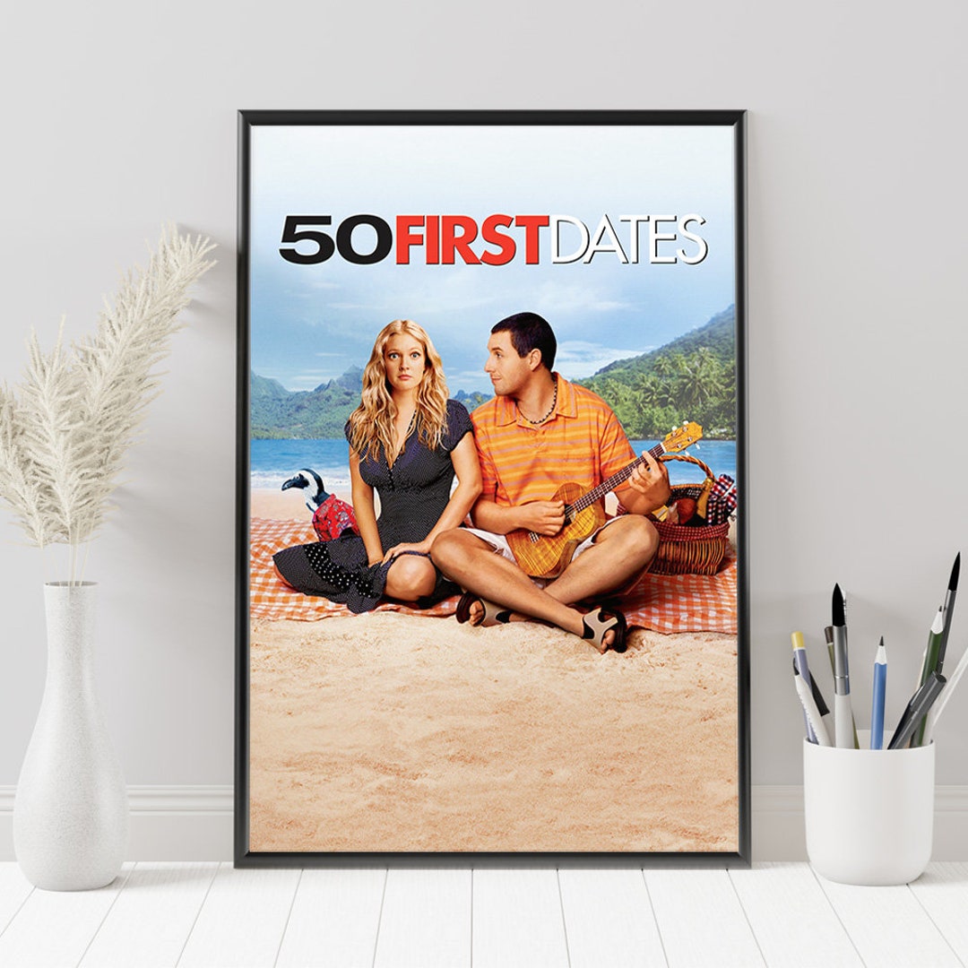 50 First Dates Movie Poster Film Fan Collectibles Vintage Movie Poster ...