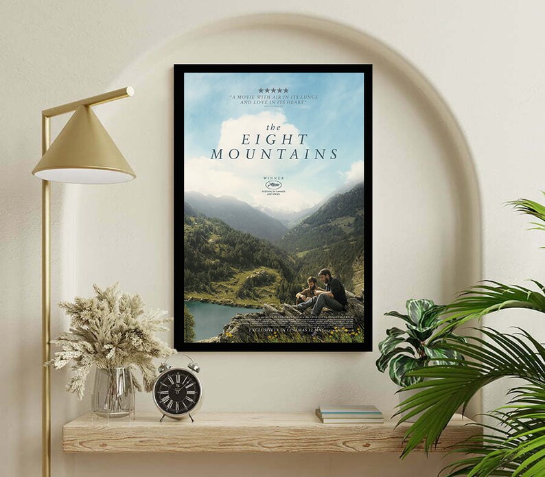 The Eight Mountains Movie Poster, Canvas Material Poster, High Quality ...