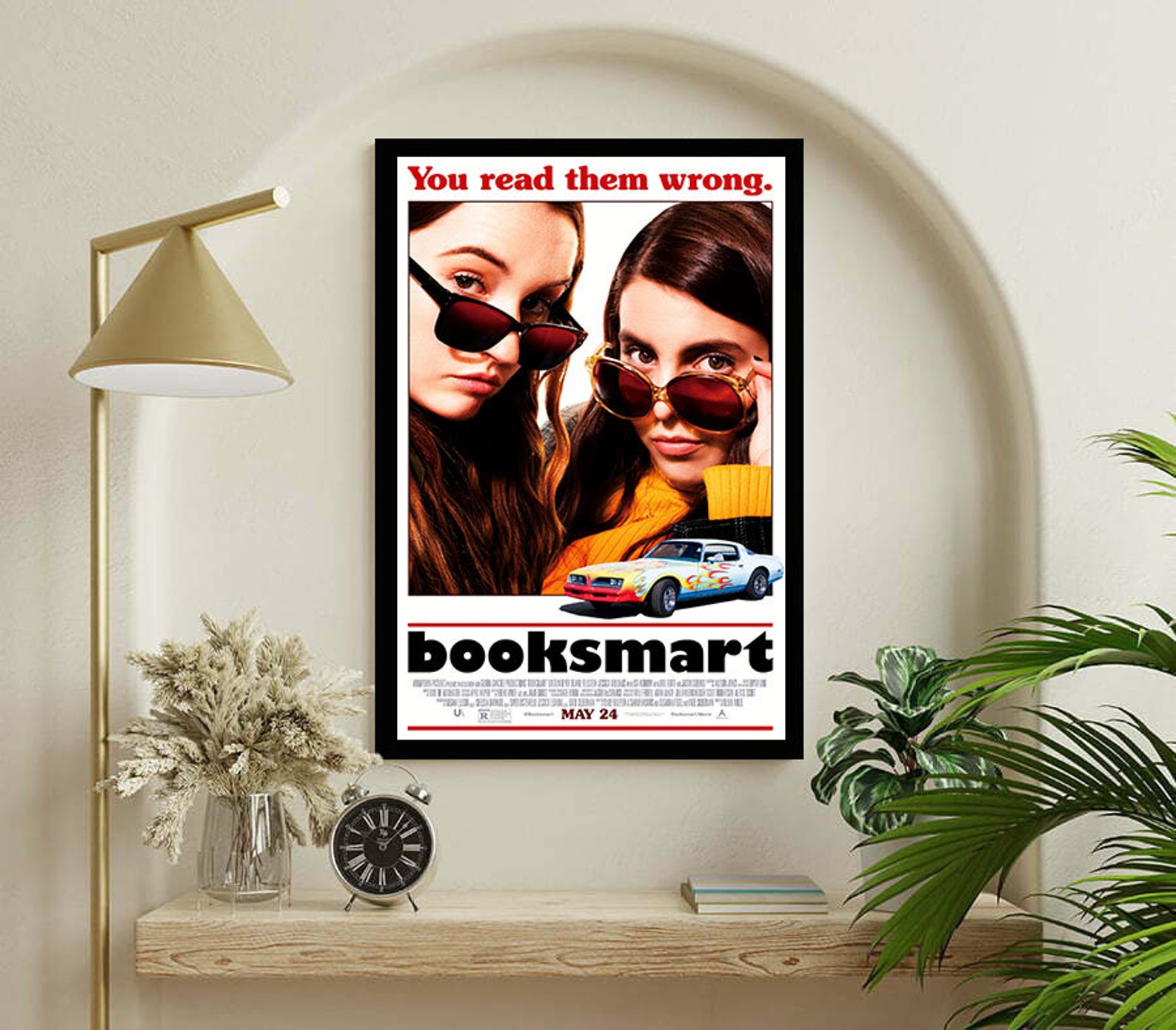 Booksmart Movie Poster, Film Fan Collectibles, Canvas Material Poster ...