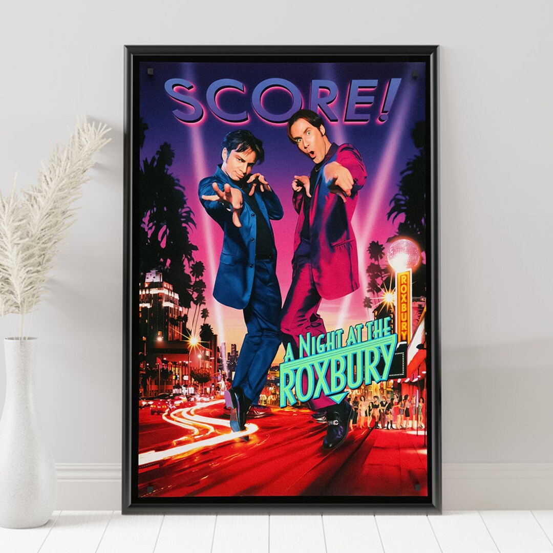 A Night at the Roxbury Movie Poster, Canvas Material Poster, High ...