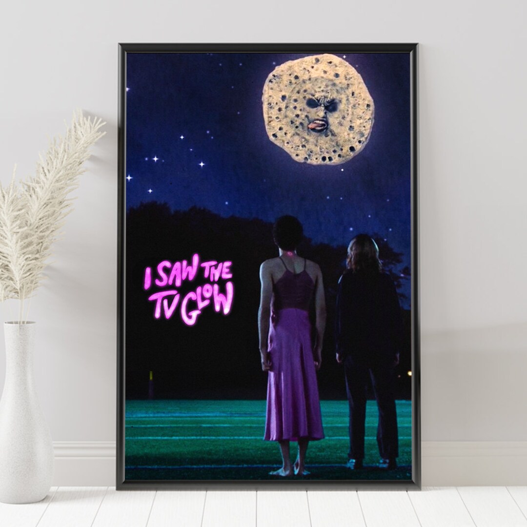 I Saw the TV Glow Movie Poster, Canvas Material Poster, High Quality ...