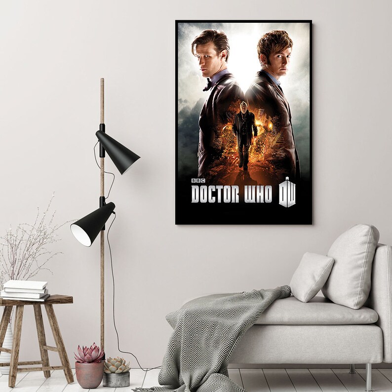 The Day of the Doctor Movie Poster, Canvas Material Poster, High ...