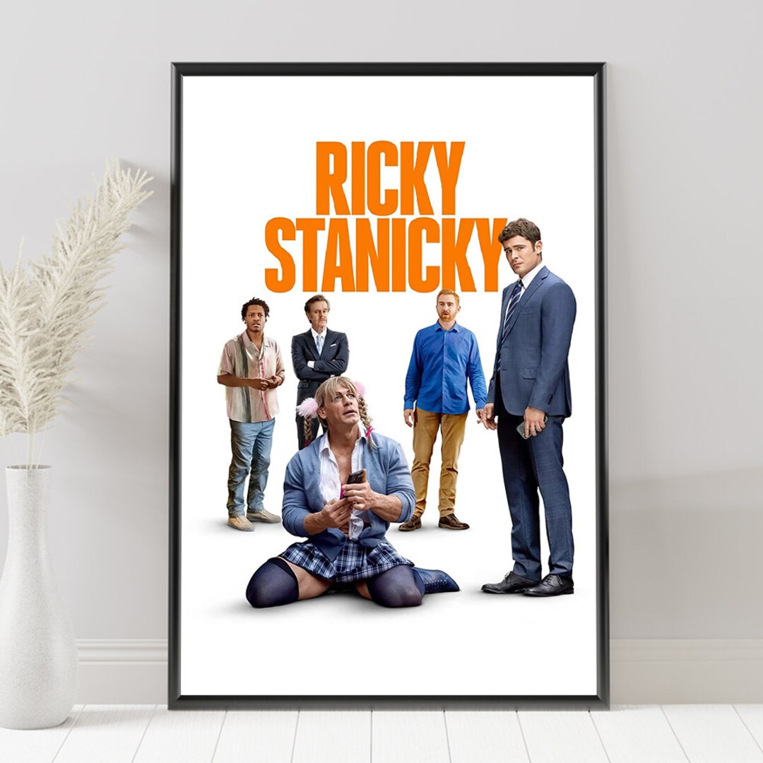 Ricky Stanicky Movie Poster, Canvas Material Poster, High Quality Print ...