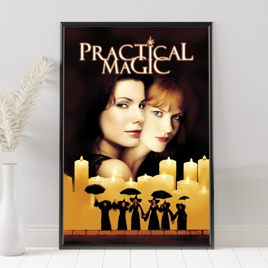 Practical Magic Movie Poster, Art Poster, Canvas Material Poster, High ...