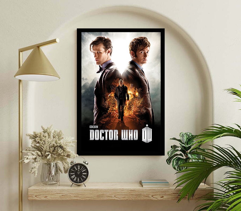 The Day of the Doctor Movie Poster, Canvas Material Poster, High ...