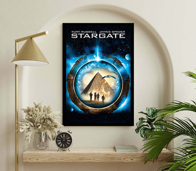 Stargate Movie Poster, Canvas Material Poster, High Quality Print, Room ...